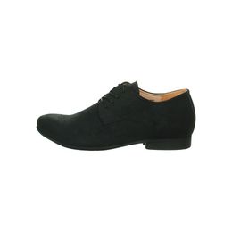 Think! Leder-Schn&uuml;rschuhe "Guad2" in Schwarz - 54% | Gr&ouml;&szlig;e 42 | Damen-schnuerschuhe