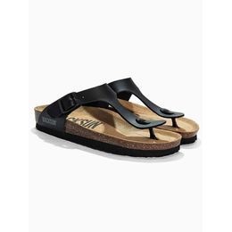 BACKSUN Zehentrenner "Singapore" in Schwarz - 62% | Gr&ouml;&szlig;e 38 | Damen-sandalen