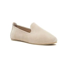 Comfortfusse Leder-Slipper in Beige - 58% | Gr&ouml;&szlig;e 41 | Damen-schuhe-halbschuhe