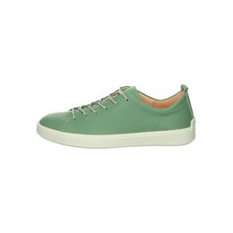 Think! Leder-Sneakers "Turna" in Gr&uuml;n - 55% | Gr&ouml;&szlig;e 36 | Damen-sneakers