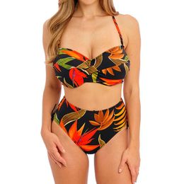 Fantasie Swim Bikini-Oberteil in Schwarz/ Orange - 63% | Gr&ouml;&szlig;e 85F | Damen-bademode