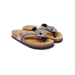 Mandel Zehentrenner "Lene" in Braun - 55% | Gr&ouml;&szlig;e 41 | Damen-sandalen