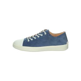 Think! Leder-Sneakers "Turna" in Blau - 52% | Gr&ouml;&szlig;e 40 | Damen-sneakers