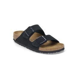 Birkenstock Leder-Pantoletten "Arizona" in Schwarz - 20% | Gr&ouml;&szlig;e 40 | Damen-pantoletten