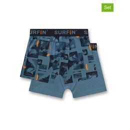 Sanetta 2er-Set: Boxershorts in Blau - 25% | Gr&ouml;&szlig;e 128 | Kinder-waesche