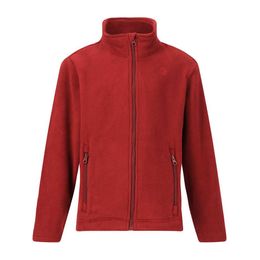 ZIGZAG Fleecejacke "Zap" in Rot - 62% | Gr&ouml;&szlig;e 140/146 | Kids-fleecejacken-fleecepullover
