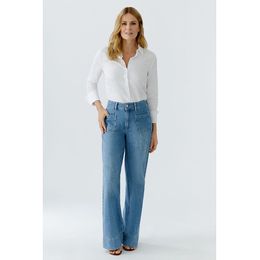 Oui Jeans - Comfort fit - in Blau - 49% | Gr&ouml;&szlig;e 44 | Damenjeans