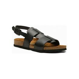 Comfortfusse Leder-Sandalen "Likya" in Schwarz - 62% | Gr&ouml;&szlig;e 35 | Damen-sandalen