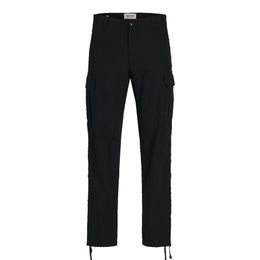 Jack & Jones JACK & JONES Junior Cargohose "Kane" in Schwarz - 54% | Gr&ouml;&szlig;e 140 | Kinderhosen