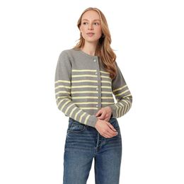 Scotch & Soda Scotch & Soda Cardigan in Grau/ Gelb - 67% | Gr&ouml;&szlig;e L | Damen-pullover-cardigans