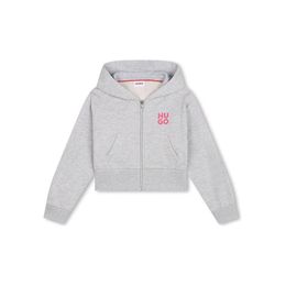 Hugo Sweatjacke in Grau - 67% | Gr&ouml;&szlig;e 116 | Kinder-sweatshirts-jacken