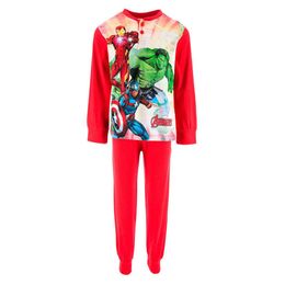Avengers Pyjama "Avengers" in Rot/ Bunt - 57% | Gr&ouml;&szlig;e 98 | Kinder-waesche