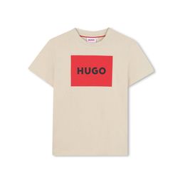 Hugo Shirt in Beige - 48% | Gr&ouml;&szlig;e 128 | Kinder-oberteile