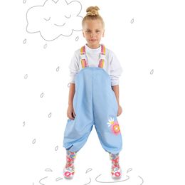 Denokids Regenhose in Hellblau - 65% | Gr&ouml;&szlig;e 110/116 | Kinder-outdoorhosen