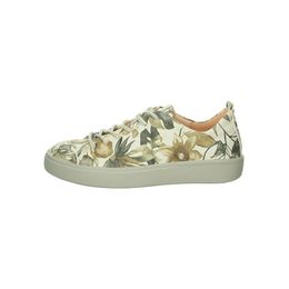 Think! Leder-Sneakers "Gring" in Gr&uuml;n/ Beige - 54% | Gr&ouml;&szlig;e 39 | Damen-sneakers