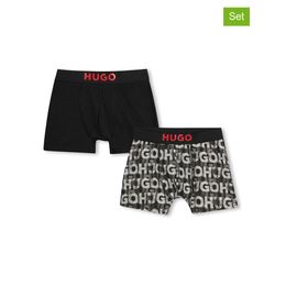Hugo 2er-Set: Boxershorts in Schwarz - 45% | Gr&ouml;&szlig;e 140 | Kinder-waesche