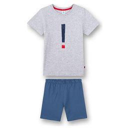 Sanetta Pyjama in Blau/ Grau - 50% | Gr&ouml;&szlig;e 104 | Kinder-waesche