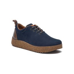 Comfortfusse Leder-Sneakers in Dunkelblau - 61% | Gr&ouml;&szlig;e 41 | Damen-sneakers