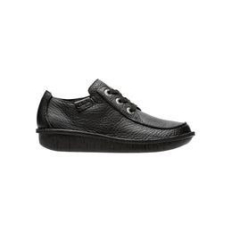 Clarks Leder-Schn&uuml;rschuhe "Funny Dream" in Schwarz - 54% | Gr&ouml;&szlig;e 39 | Damen-schnuerschuhe