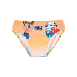 Disney Paw Patrol Badehose "Paw Patrol" in Orange/ Bunt - 58% | Gr&ouml;&szlig;e 104 | Kinder-bademode
