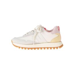 Gant Footwear Leder-Sneakers in Wei&szlig; - 43% | Gr&ouml;&szlig;e 39 | Damen-sneakers