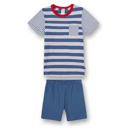 Sanetta Pyjama in Blau/ Grau - 43% | Gr&ouml;&szlig;e 98 | Kinder-waesche