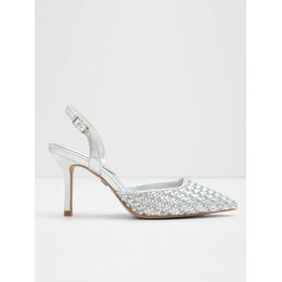 Aldo Slingpumps in Silber - 59% | Gr&ouml;&szlig;e 38,5 | Pumps