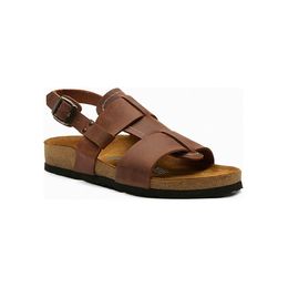 Comfortfusse Leder-Sandalen "Likya" in Braun - 63% | Gr&ouml;&szlig;e 42 | Damen-sandalen