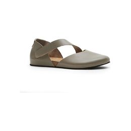 Comfortfusse Leder-Ballerinas in Taupe - 60% | Gr&ouml;&szlig;e 36 | Damen-ballerinas