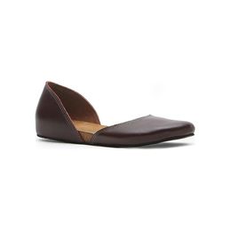 Comfortfusse Leder-Ballerinas in Bordeaux - 60% | Gr&ouml;&szlig;e 36 | Damen-ballerinas
