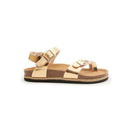Mandel Sandalen in Gold - 63% | Gr&ouml;&szlig;e 36 | Damen-sandalen