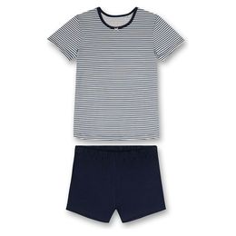 Sanetta Pyjama in Dunkelblau/ Creme - 46% | Gr&ouml;&szlig;e 128 | Kinder-waesche