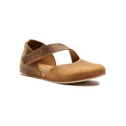 Comfortfusse Leder-Ballerinas in Hellbraun - 62% | Gr&ouml;&szlig;e 36 | Damen-ballerinas