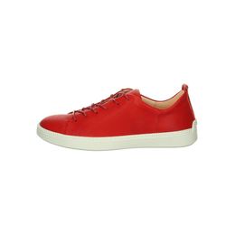 Think! Leder-Sneakers "Turna" in Rot - 55% | Gr&ouml;&szlig;e 40 | Damen-sneakers