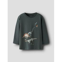 name it Longsleeve "Bart" in Gr&uuml;n - 39% | Gr&ouml;&szlig;e 92 | Kinder-longsleeves