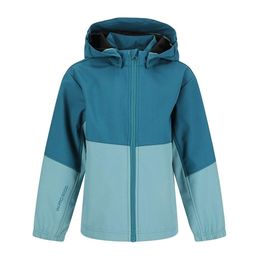 ZIGZAG Softshelljacke "Troy W-PRO 8000" in Blau - 53% | Gr&ouml;&szlig;e 140 | Kinder-outdoor-jacken