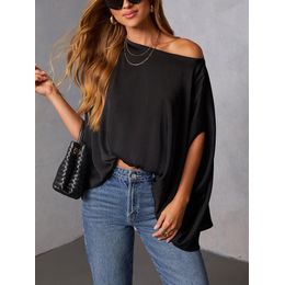 Milan Kiss Bluse in Schwarz - 67% | Gr&ouml;&szlig;e XL | Damen-blusen