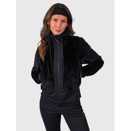 Brunotti Fleecejacke "Kaytra" in Schwarz - 58% | Gr&ouml;&szlig;e M | Damenjacken