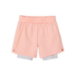 Vertbaudet 2in1-Trainingsshorts in Rosa - 50% | Gr&ouml;&szlig;e 92 | Kinderhosen