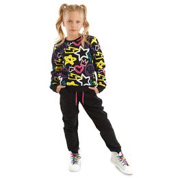 Denokids 2tlg. Outfit "Street Style" in Schwarz - 67% | Gr&ouml;&szlig;e 116 | Kinder-sweatshirts-jacken