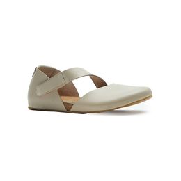 Comfortfusse Leder-Ballerinas in Beige - 62% | Gr&ouml;&szlig;e 36 | Damen-ballerinas