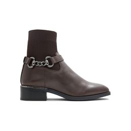 Aldo Leder-Boots in Braun - 66% | Gr&ouml;&szlig;e 37 | Damen-stiefel