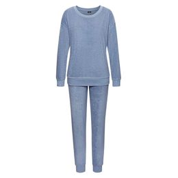 Vivance Dreams Pyjama in Hellblau - 51% | Gr&ouml;&szlig;e 40/42 | Damen-loungewear