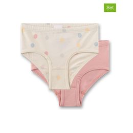 Sanetta 2er-Set: Slips in Beige/ Rosa - 35% | Gr&ouml;&szlig;e 128 | Kinder-waesche