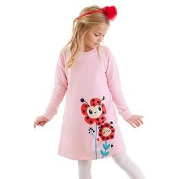 Denokids Kleid "Lady Bug" in Rosa - 73% | Gr&ouml;&szlig;e 92 | Kinderkleider