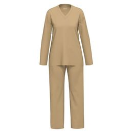 Ammann Pyjama in Beige - 59% | Gr&ouml;&szlig;e 36 | Damen-loungewear