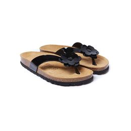 Mandel Zehentrenner "Lene" in Schwarz - 54% | Gr&ouml;&szlig;e 37 | Damen-sandalen