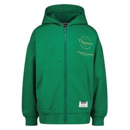 Vingino Sweatjacke in Gr&uuml;n - 53% | Gr&ouml;&szlig;e 140 | Kinder-sweatshirts-jacken