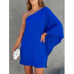 Milan Kiss Kleid in Blau - 70% | Gr&ouml;&szlig;e L | Damen-kleider