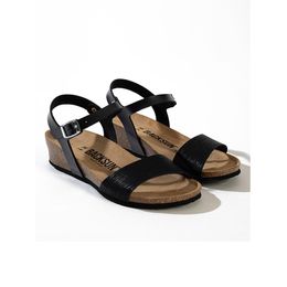 BACKSUN Keilsandaletten "Calabria" in Schwarz - 66% | Gr&ouml;&szlig;e 36 | Damen-sandalen